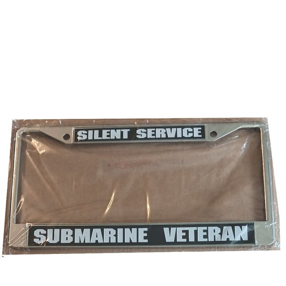 Other | Silent Service Submarine Veteran License Plate Frame | Poshmark